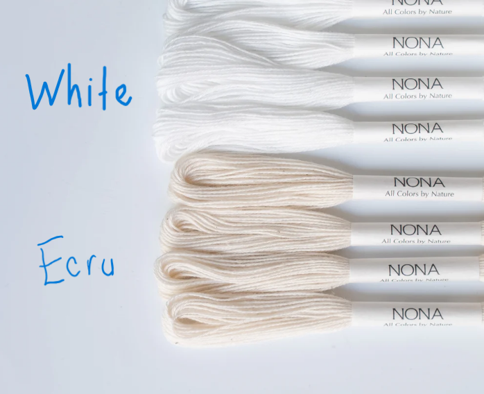 Natural Dyed Embroidery Thread 2024 - Ecru – Bee Handmade
